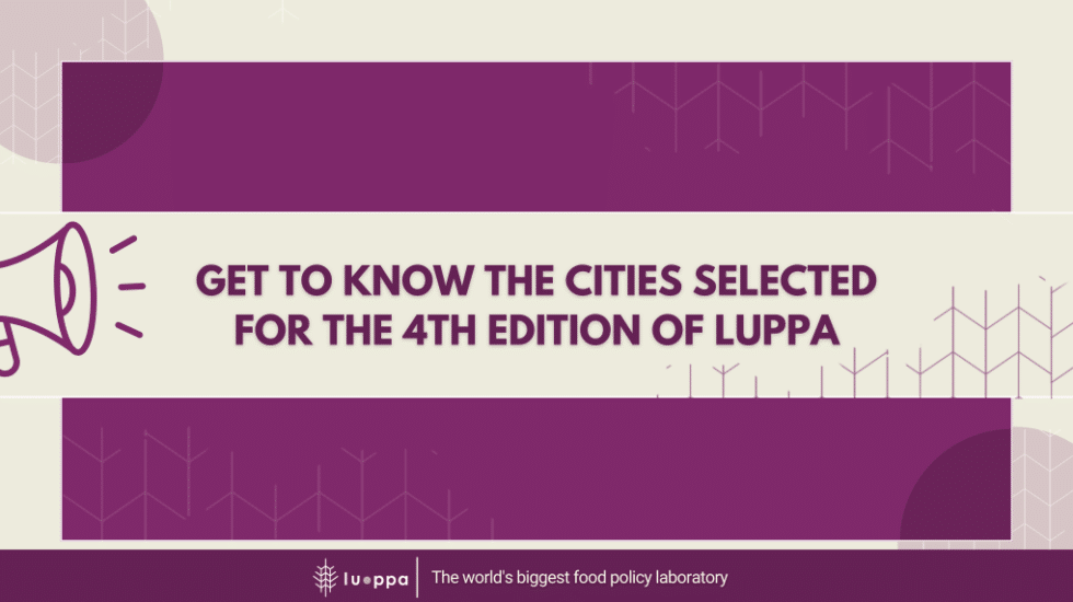 Meet the new LUPPA cities selected for the 4th edition of the program ...